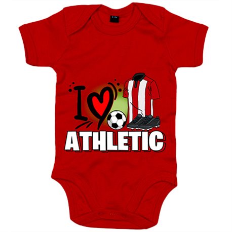 Body bebé para enamorado de su equipo de fútbol del Athletic - Diver Bebé