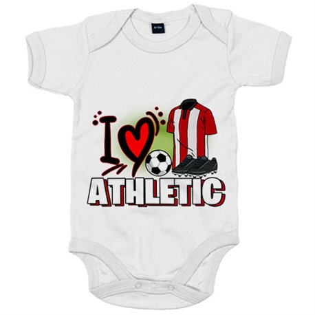 Body bebé para enamorado de su equipo de fútbol del Athletic - Diver Bebé